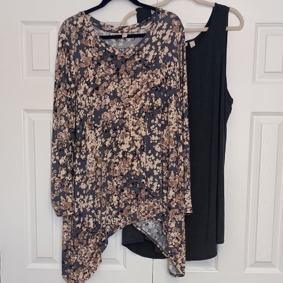 LOGO by Lori Goldstein | Tops | Logo By Lori Goldstein Shirt And Tank ...